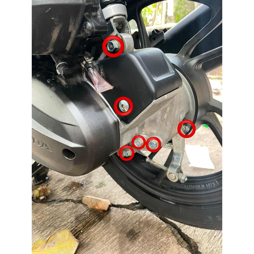 Axle BOLTS (1 SET) MODEL 2 KEYS VARIO 125 150 LED OLD LED NEW VARIO KZR BULB / ORIGINAL HENG ...