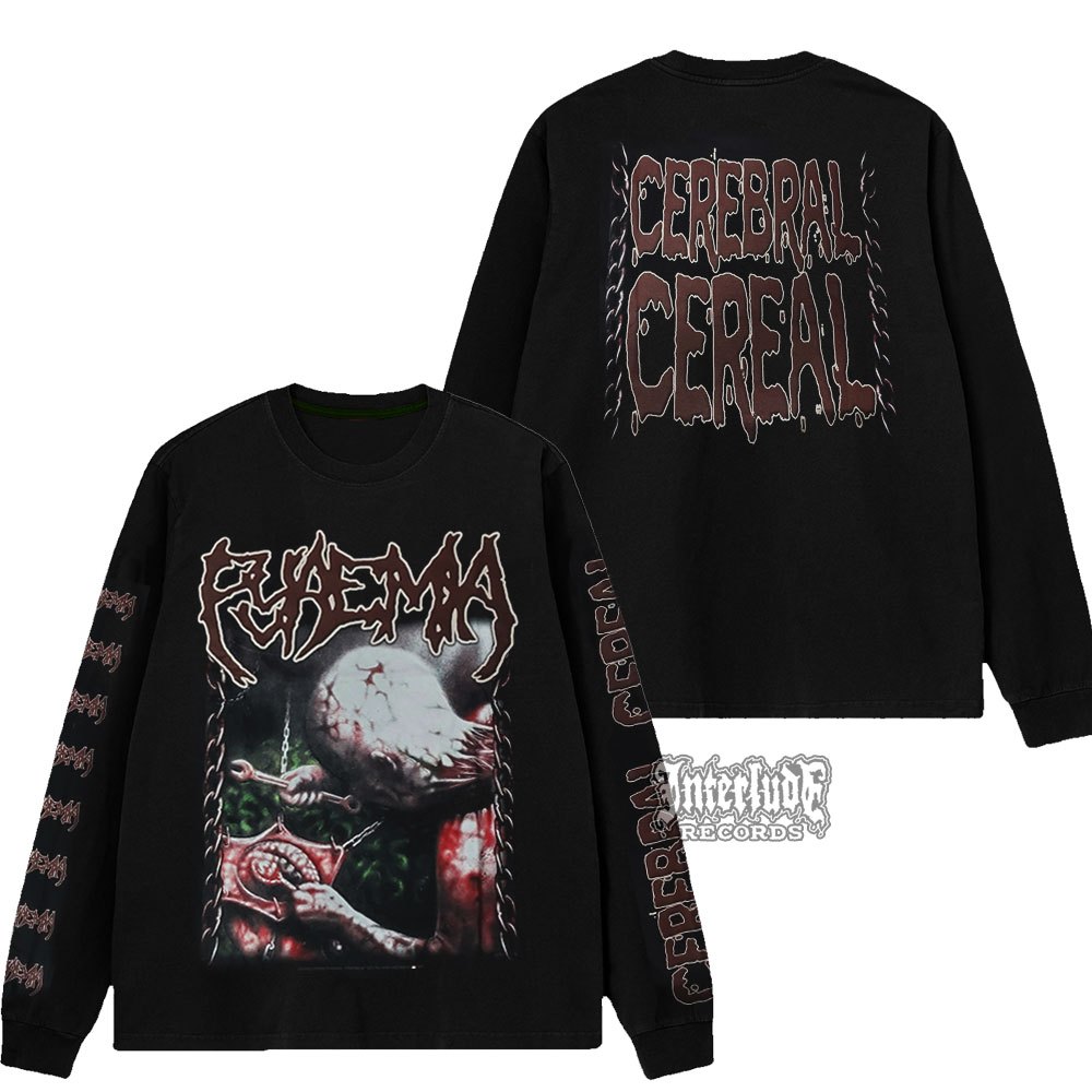 Long SLEEVE - PYAEMIA - CEREBRAL CEREAL ART (BRUTAL MIND) | Shopee Malaysia
