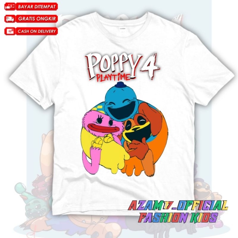 Children's T-shirts Doey Doughman X Dogday Poppy Playtime 4 Free Names ...