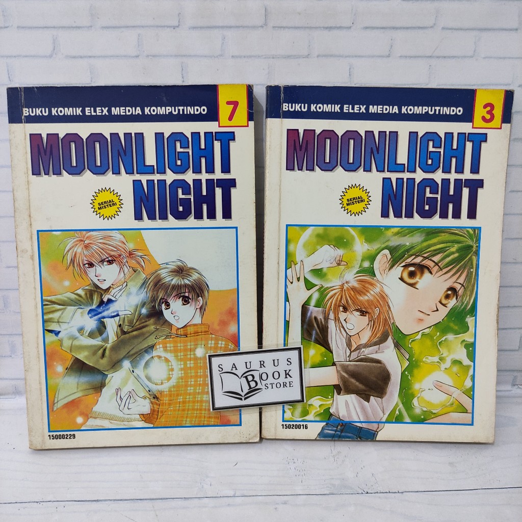 (ORIGINAL) Moonlight Night Comic Volume 3 & 7 - Kanbe Akira (abutan ...