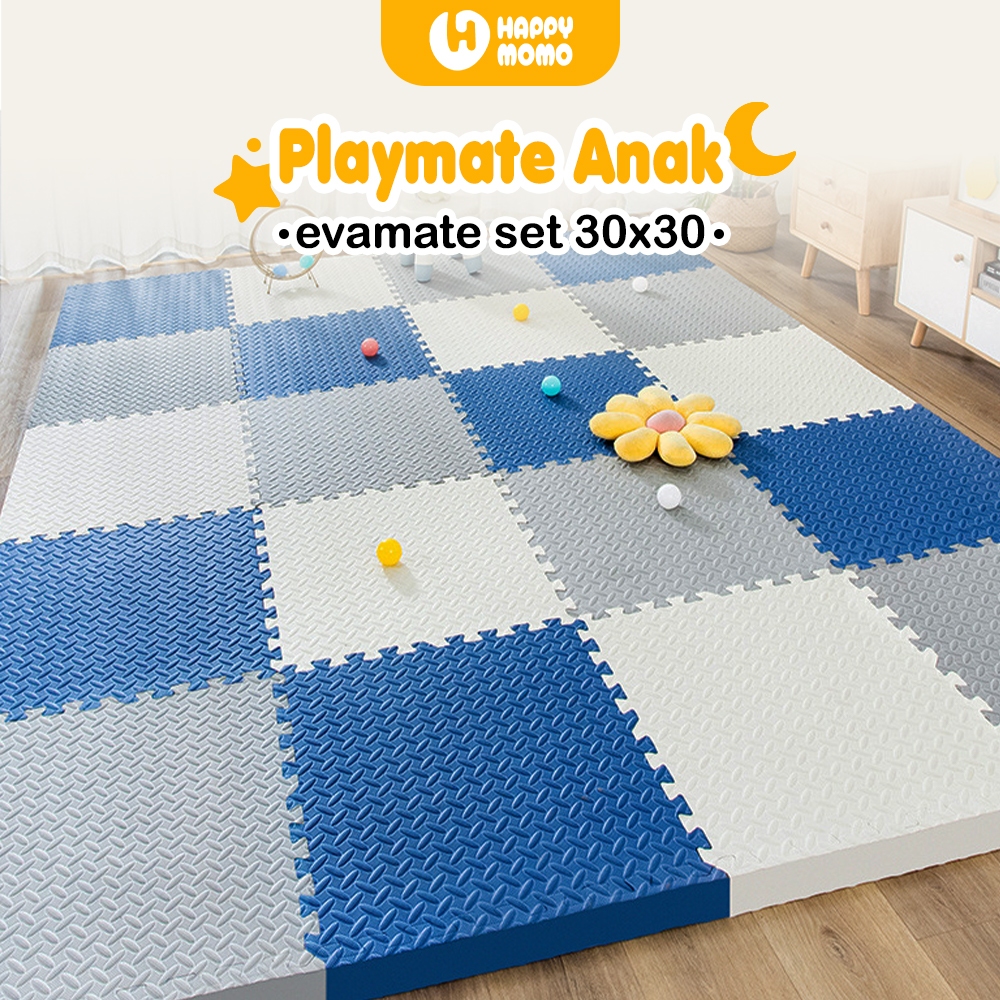 Happy MOMO Playmat Aimi Baby Puzzle Carpet Play Guard Mat Baby 30X30 ...