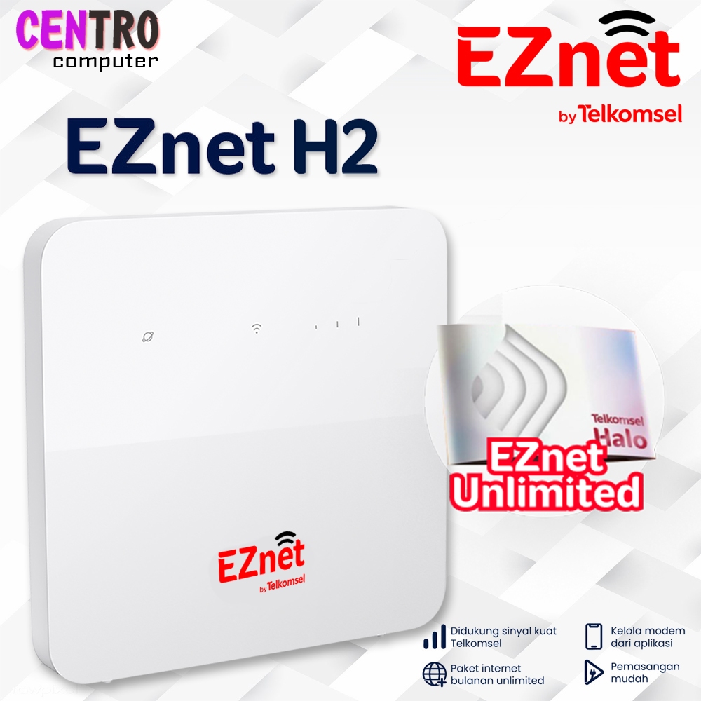 Eznet Wireless H2 Modem router Wifi Unlimited Quota | Shopee Malaysia