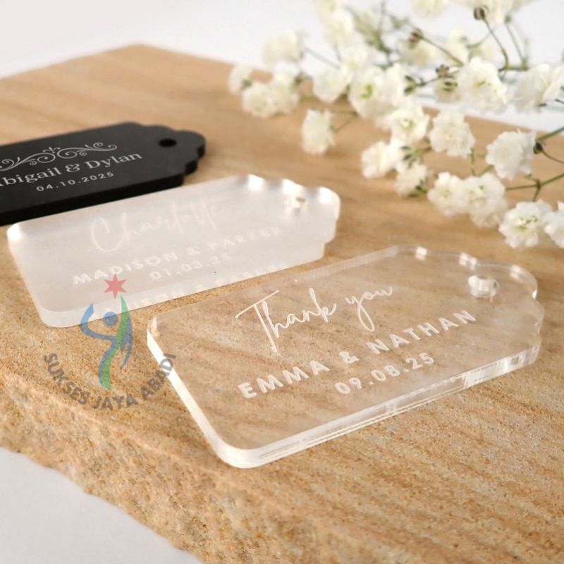 Parcel Labels / Gift Labels / Wedding Souvenir Labels / Parcel Tags ...