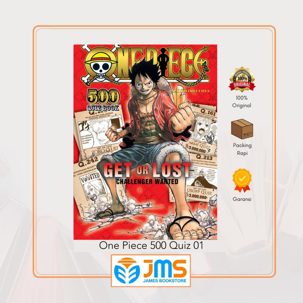 One Piece Comic 500 Quiz 01 | Shopee Malaysia