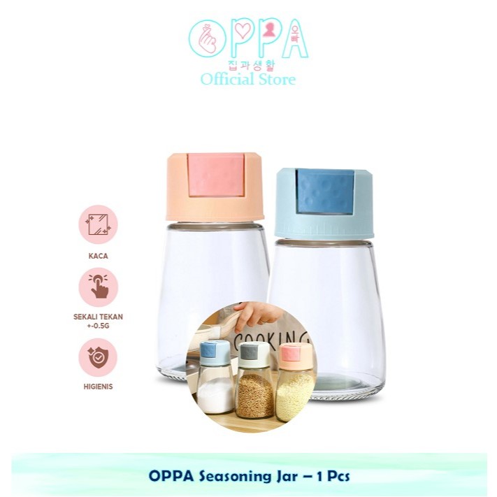 Oppa Kitchen Spice Dispenser - 1 Pcs Unique Spice Bottle Automatic ...
