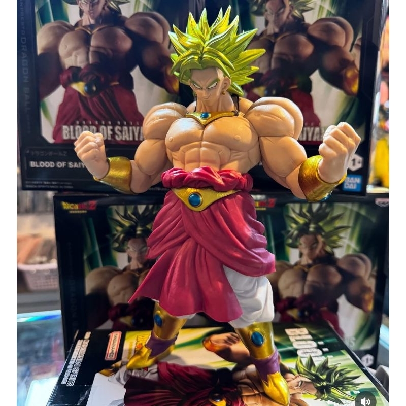 Banpresto Figure Dragon Ball Z Blood Of Saiyans Legendary Super Saiyan Broly | Shopee Malaysia