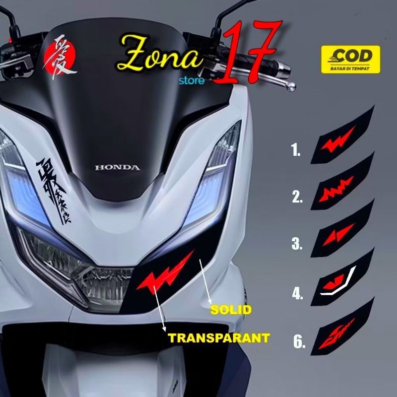 MATA Pcx 160 headlight sticker with left side | Shopee Malaysia