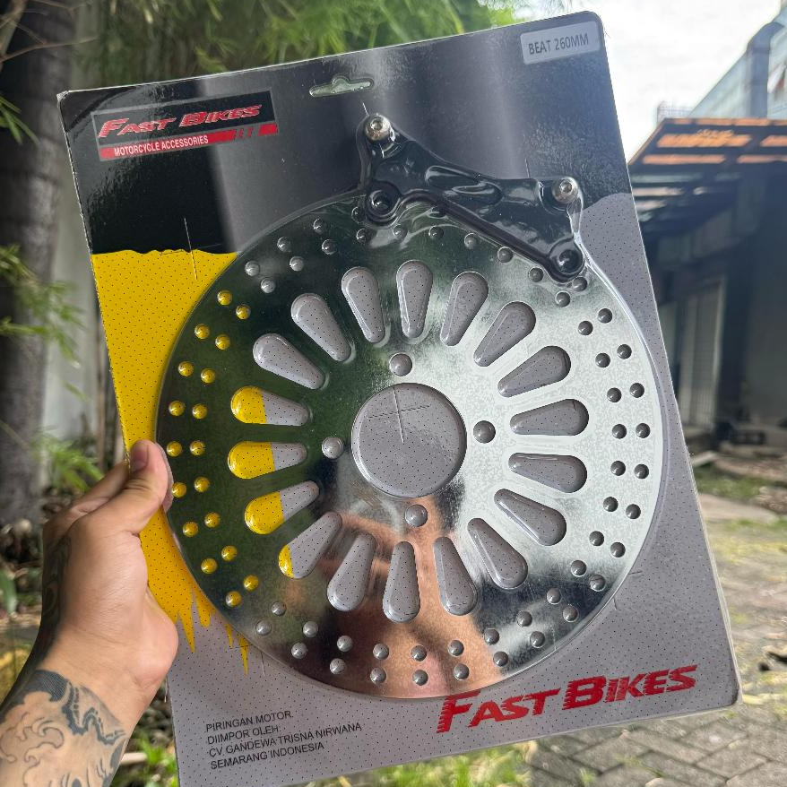 Ultima Chrome Front Disc Plate Uk 260mm/300mm Tiger Old Jupiter Z Mx ...