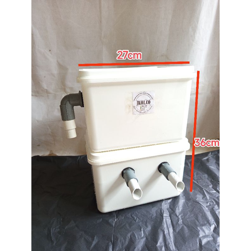 Trickle BOX AQUARIUM FILTER DECORATIVE FISH POND | Shopee Malaysia