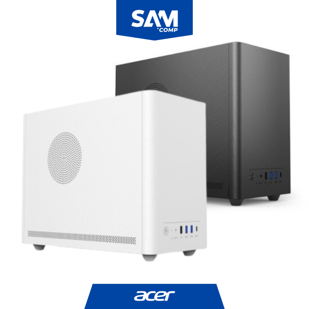 Acer U300 Black & White Casing - Acer Emilrine Micro ATX Casing, Mini ...
