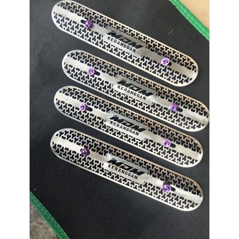 STAINLESS MDM SHELL SHIELD FOR VARIO / BEAT / AEROX / NMAX / ALL MATIC ...