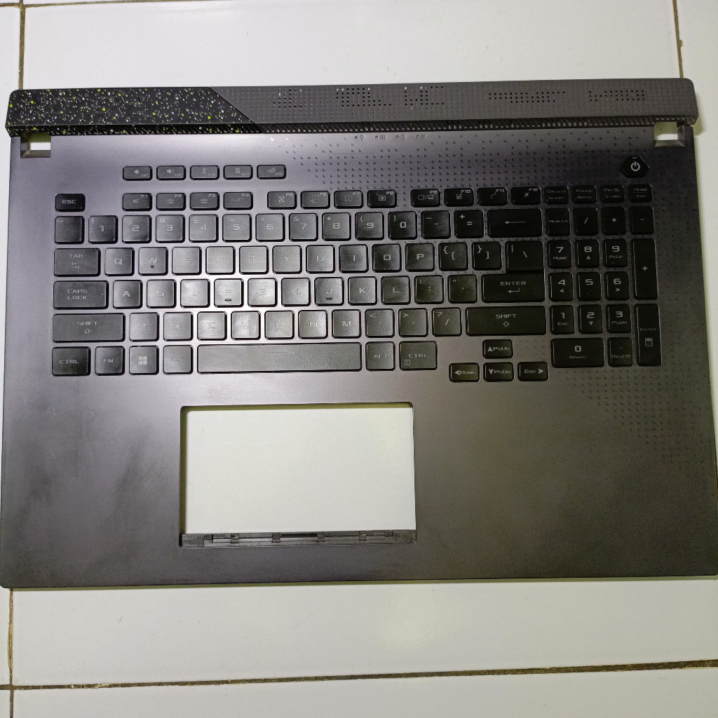 Palmrest/ KEYBOARD CASING/ KEYBOARD FRAME/ TOP CASE ASUS ROG STRIX G17 ...