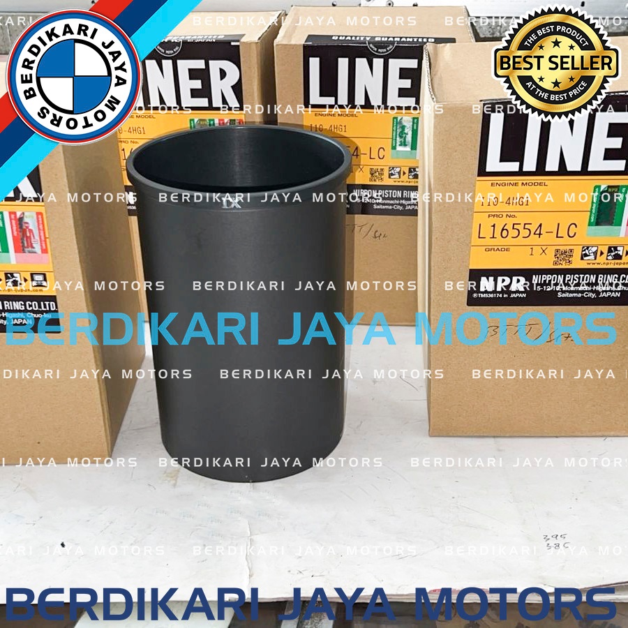Liner BORING BURING PURING FORING CYLINDER ISUZU ELF 4HG1 NKR71 NMR71 ...