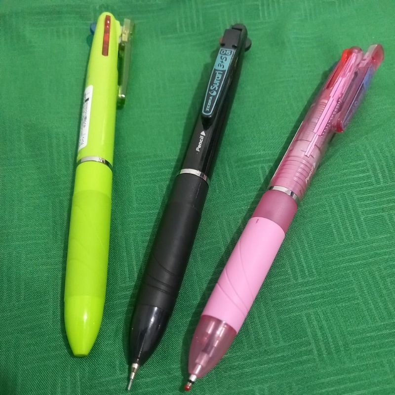 Zebra Surari 3+S (0.5/0.7) 3 Color Pen + Mechanical Pencil 0.5 made in ...