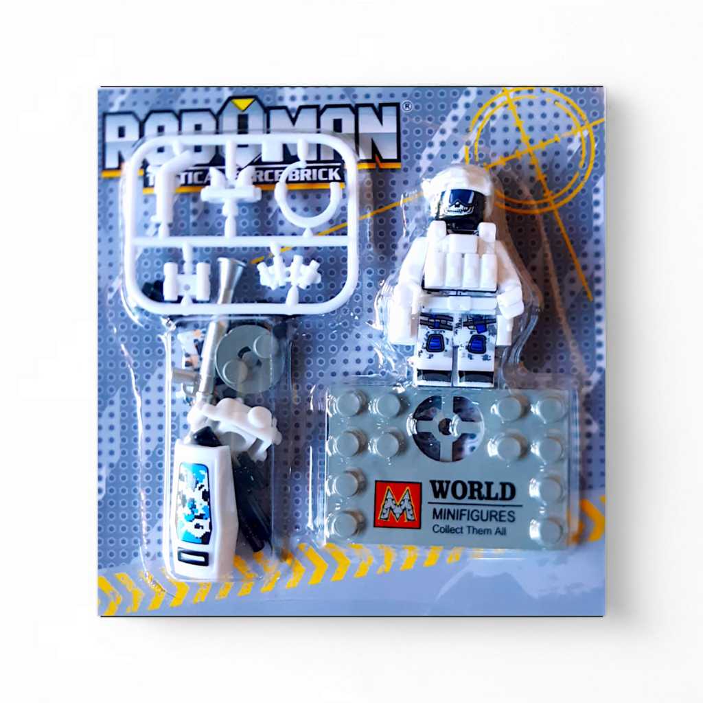 Roboman TACTICAL FORCE BRICK RM 007 / TOY ROBOT BLOCK TACTICAL FORCE ...