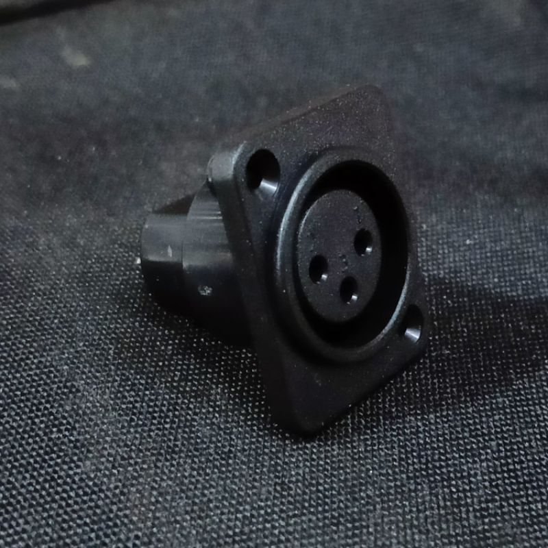 Cannon Input Socket XLR Socket PVC Body Input cannon female socket ...