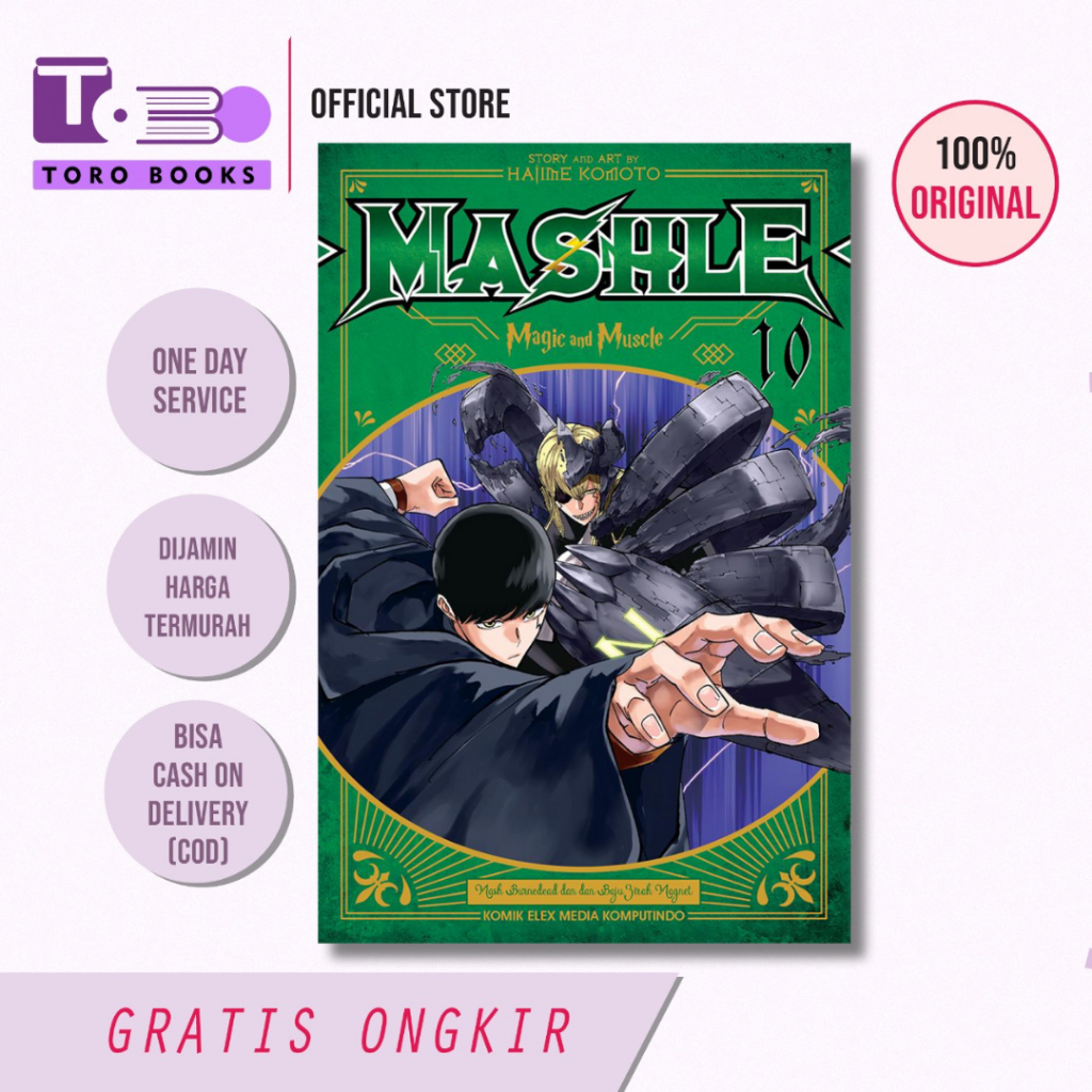 Comic Series: Mashle -Hajime Komoto | Shopee Malaysia