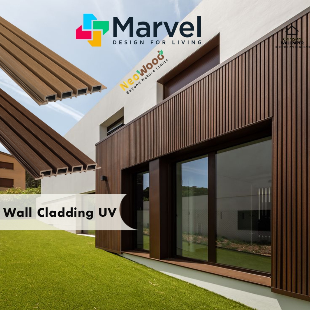 Wpc OUTDOOR WALLPANEL | Wall CLADDING UV CL4 SERIES NEOWOOD MARVEL ...
