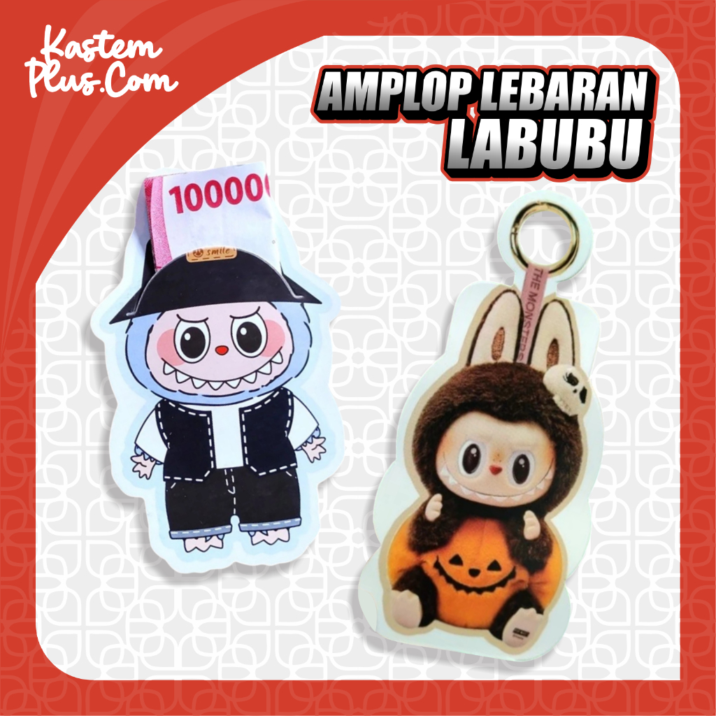 Labubu Viral Eid Envelopes 1 Pack (5Pcs) Angpao THR Hari Raya Idul ...