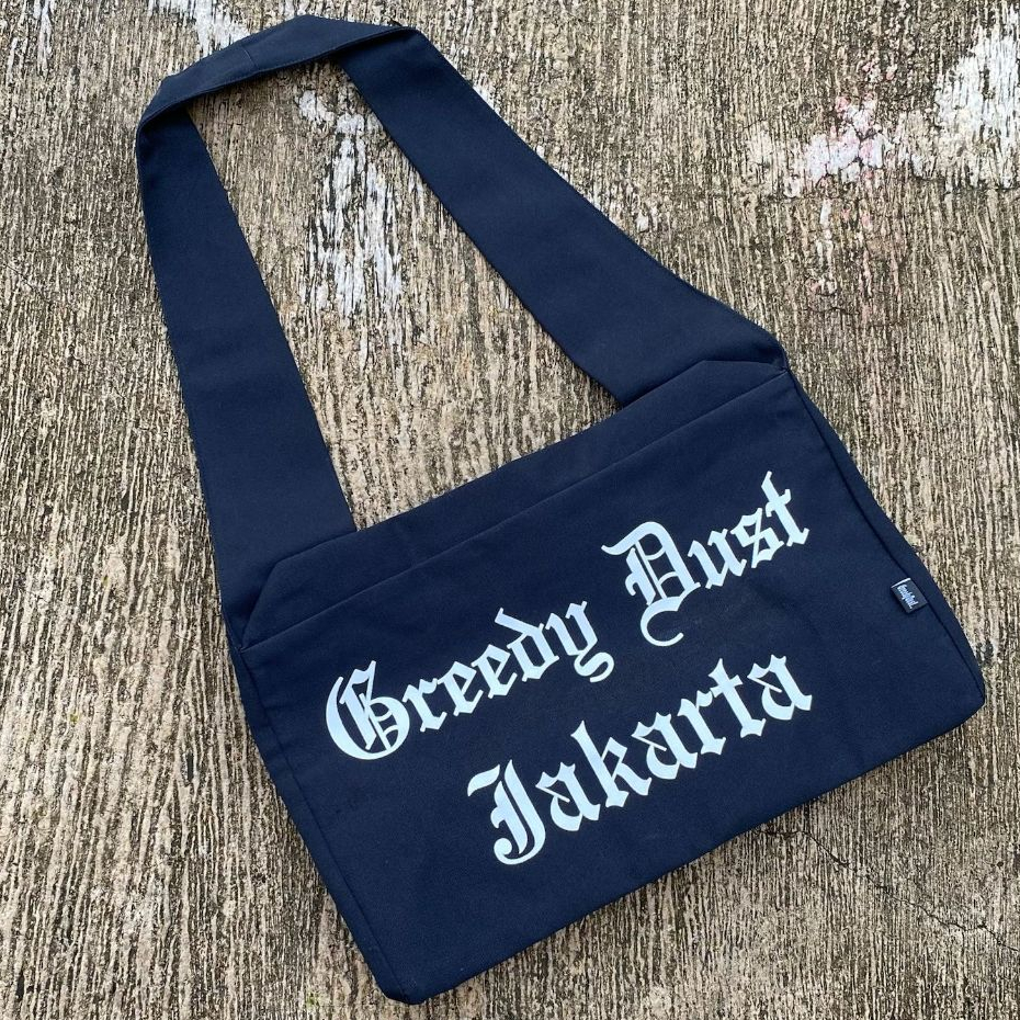 Greedy Dust Sling Totebag Black Vol. 2 | Shopee Malaysia