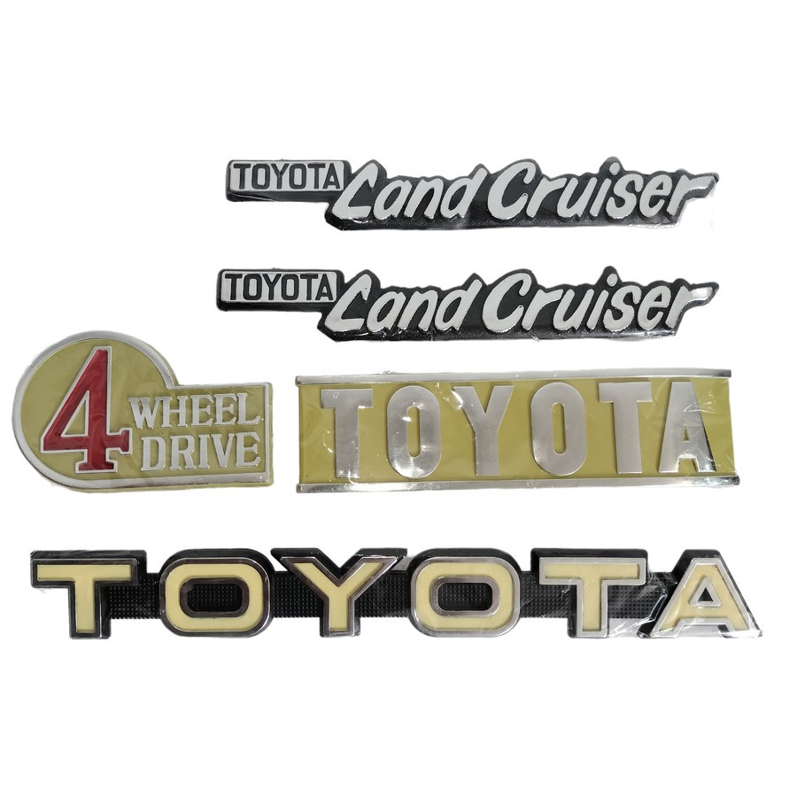 Toyota Landcruiser Hartop FJ40 BJ40 Logo Emblem set Price | Shopee Malaysia
