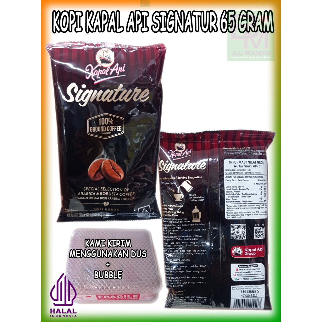 Kapal Api Signature Signature Signature Signature Signature Coffee 65 ...