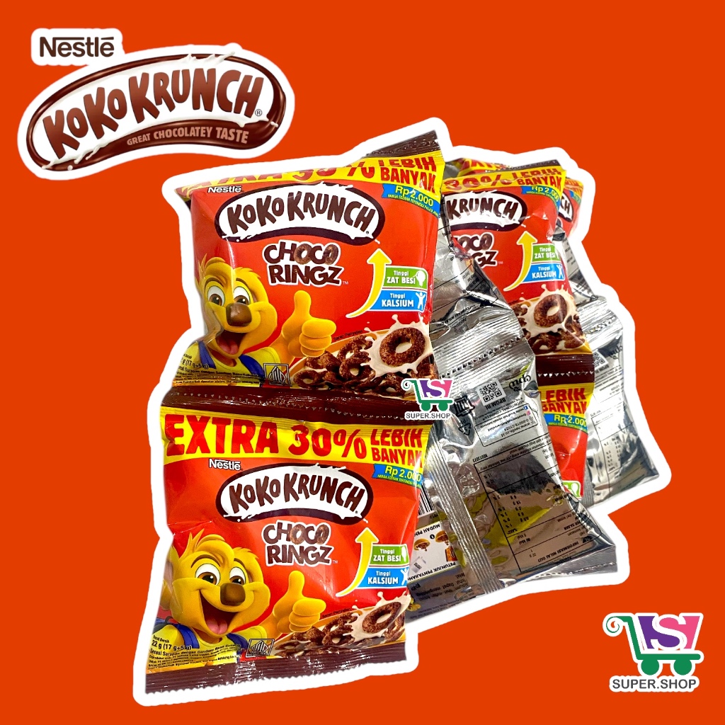 Koko Krunch Choco Ringz Chocolate Cereal (10 pcs) | Shopee Malaysia
