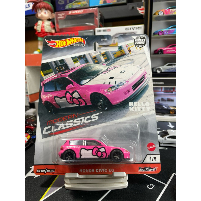 Hot wheels honda civic eg hello kitty | Shopee Malaysia