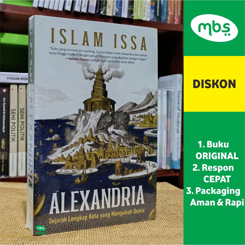 Alexandria BOOKS - Complete History of the City that Changed the World - Islam Issa | Shopee ...