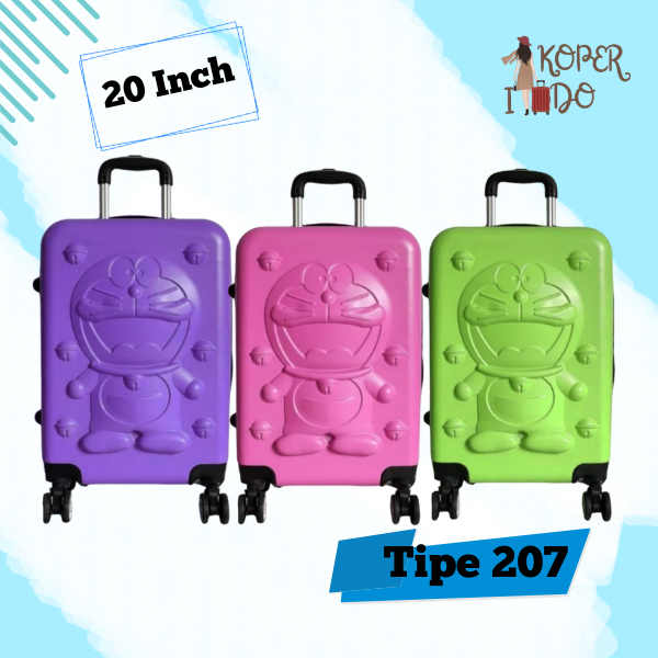 Polo FANS Suitcase Type 207 Size 20 Inch Cute Suitcase Children's ...