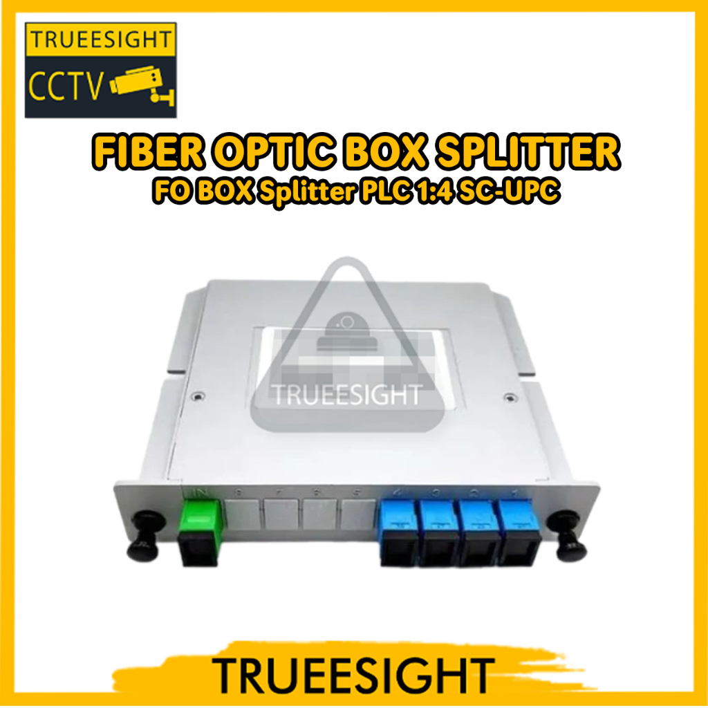 Fiber Optic BOX Splitter Active PLC 1:4 SC-UPC (FO BOX Splitter ...