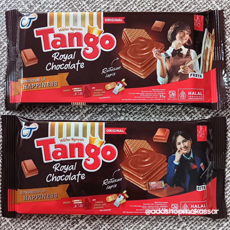 Tango Royal Chocolate Wafers / Choco Javamocca / Milky Chocolate ...