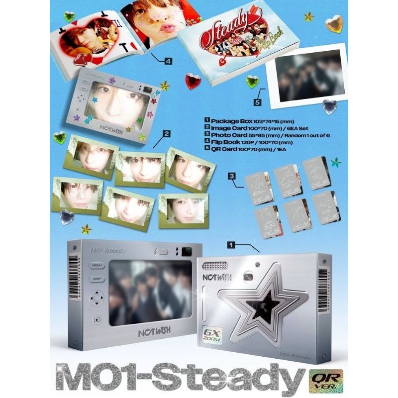 Nct WISH STEADY QR VER (UNSEALED) | Shopee Malaysia