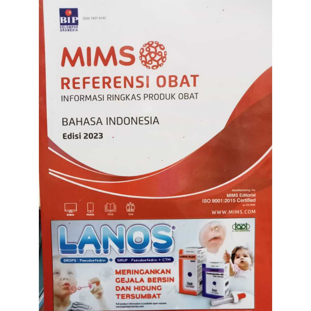 Mims Reference to Indonesian Medicine 2023 edition | Shopee Malaysia