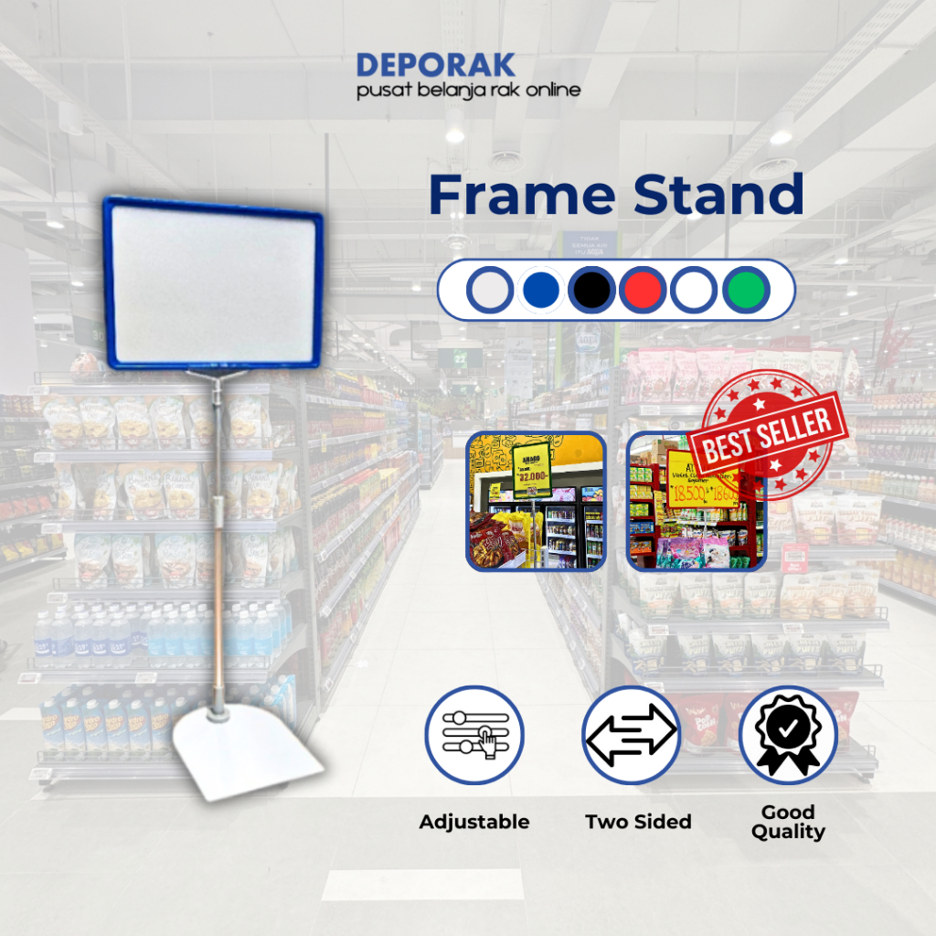 Standing Sign Frame / Pop Up Frame A4 Size / Board / Price Display / A4 ...