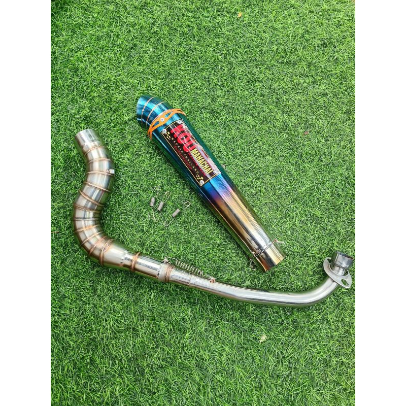 Kou macehi Pipe canister conical open specs exhaust Pipe for Wave 125 ...