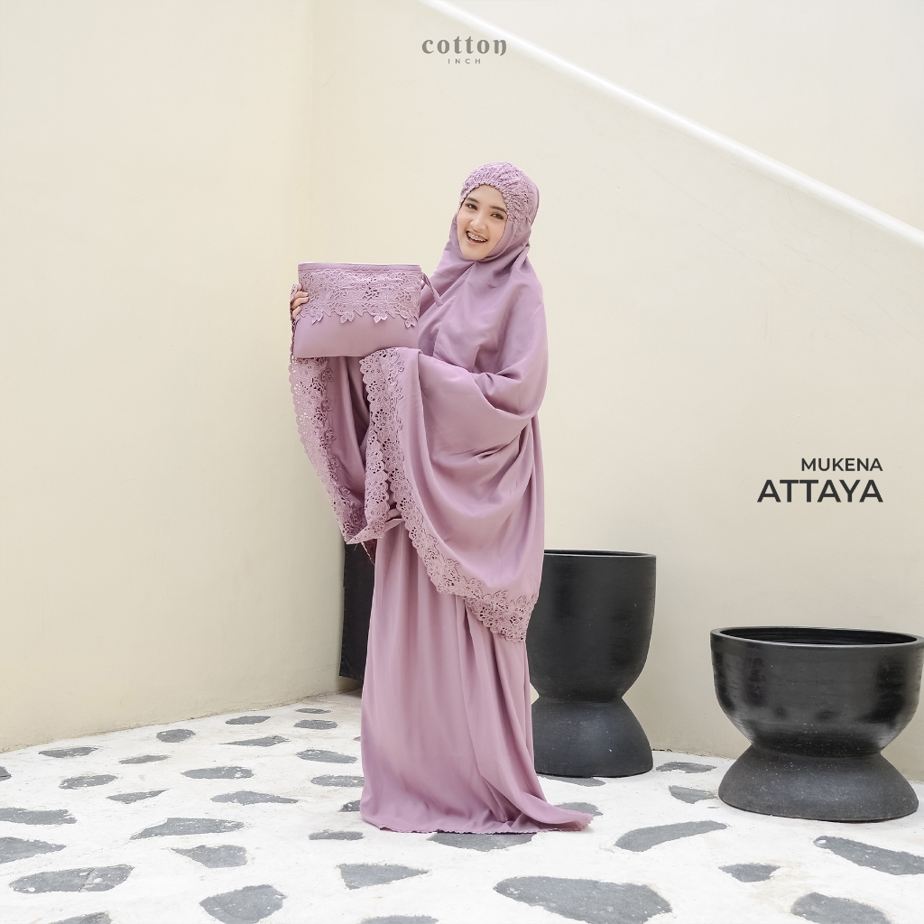 Cotton Inch - Attaya Arumi Mukena Khadijah Premium Cool Color | Alika ...