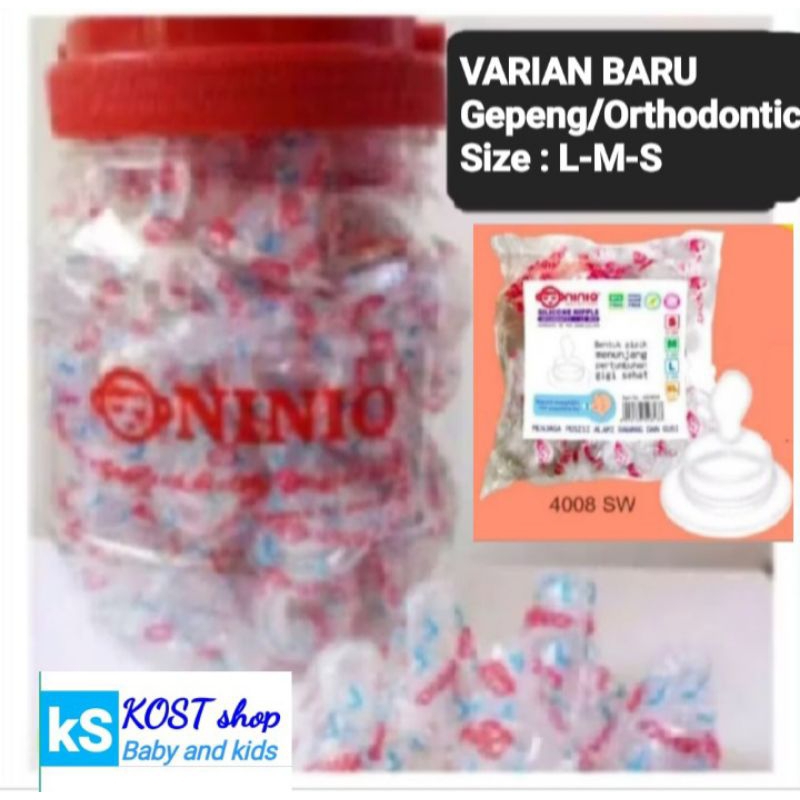 Ninio NIPPLE SILICONE / RUBBER DOT (UNIT) | Shopee Malaysia