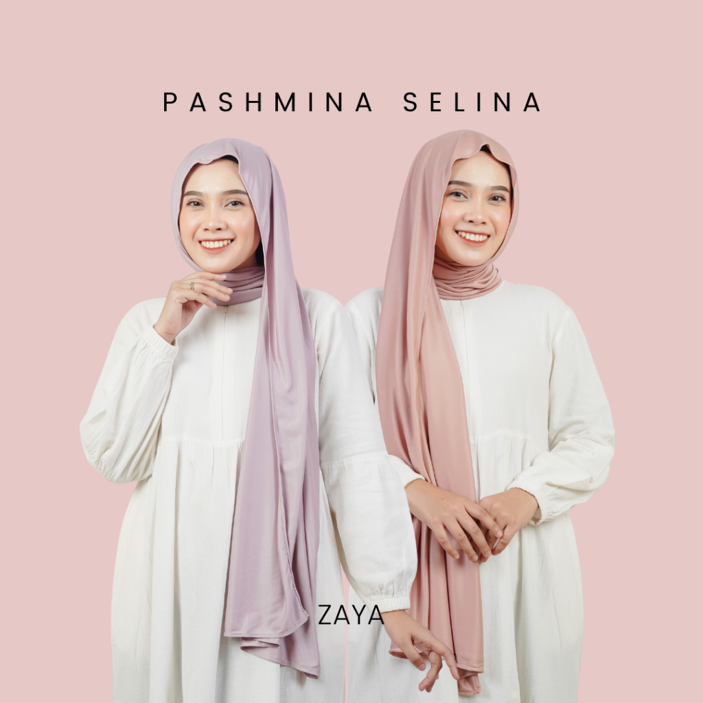 Zaya | Pashmina Selina Premium Hyget Premium Hijab 8 Colors Hibab Meley ...