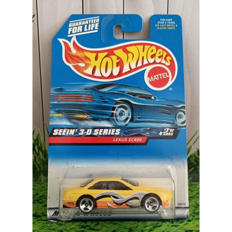 Hot Wheels Lexus SC400 Seeing 3-D Series | Shopee Malaysia