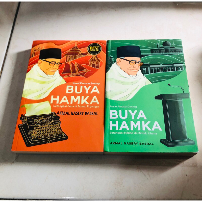 BIOGRAPHY / HISTORY BOOKS / 1 PACKAGE OF 2 BOOKS / BUYA HAMKA / TOKOH ...