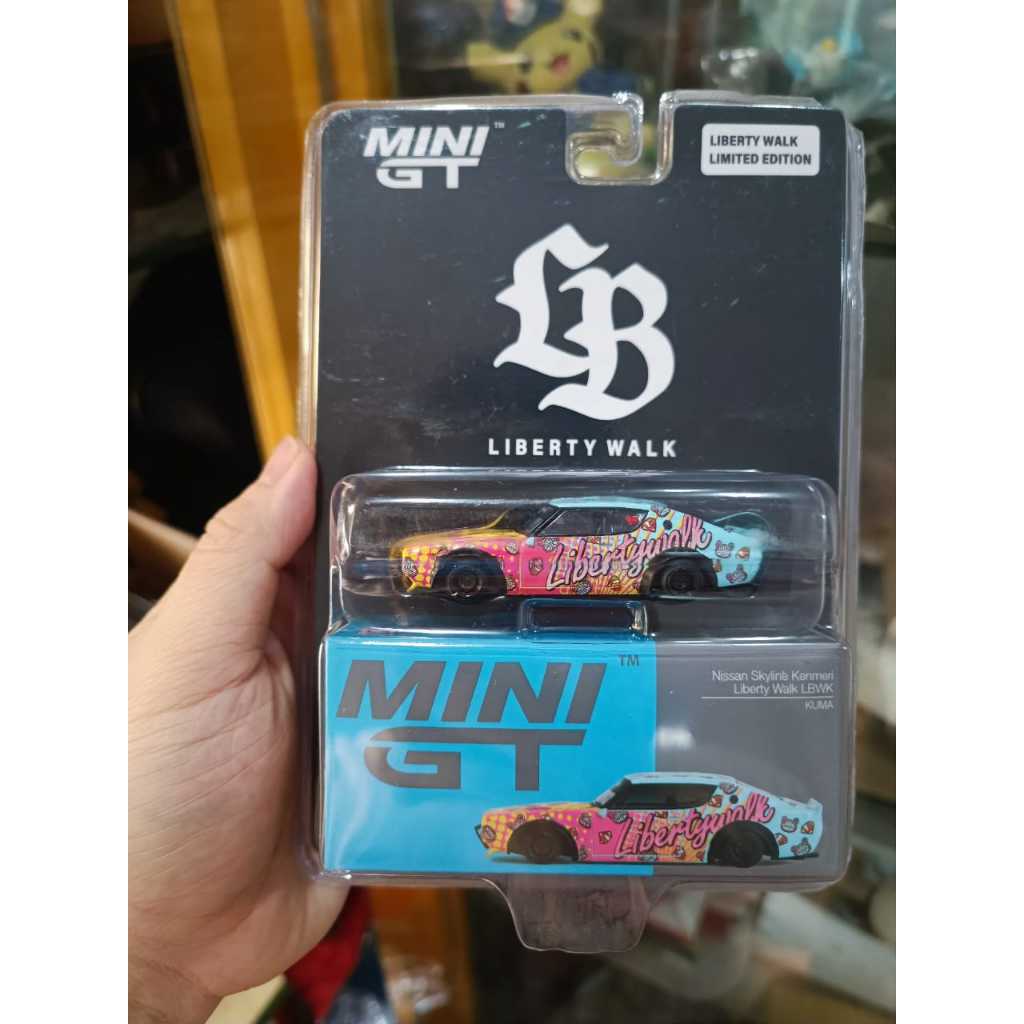 Mini GT 698 Nissan Skyline Kenmeri Liberty Walk Kuma LBWK Japan ...