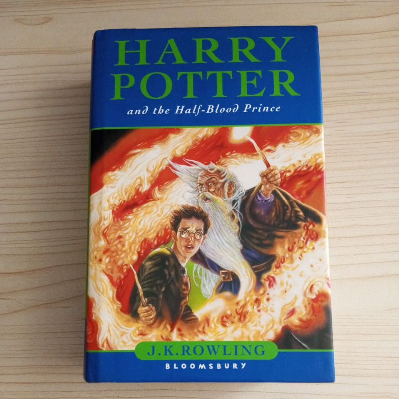 Novel HARRY POTTER AND THE HALF BLOOD PRINCE BY JK ROWLING | Shopee ...
