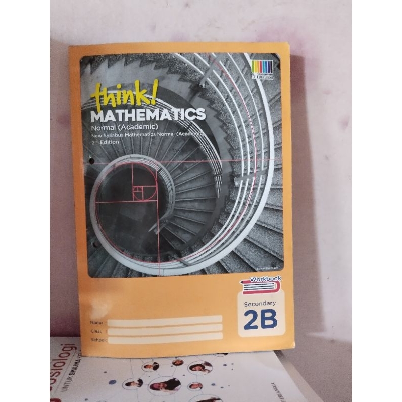 Think mathematics book 2B workbook | Shopee Malaysia