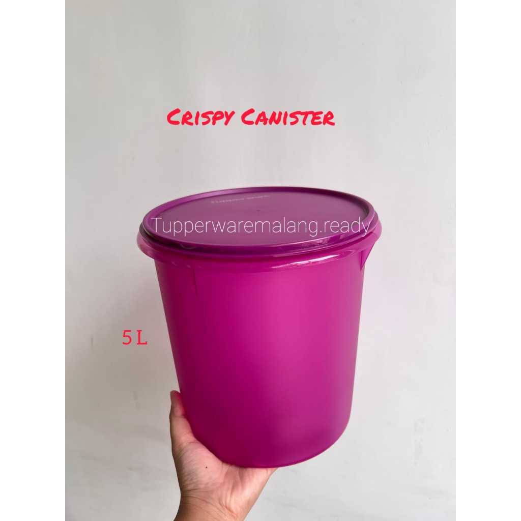Crackers THEMED JARS 5 LITER TUPPERWARE CRISPY CANISTER FOOD STORAGE ...