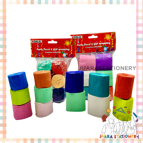 Crepe Paper Crape Paper Roll 3.5 cm / 5 cm - Crepe Paper Roll Crape ...