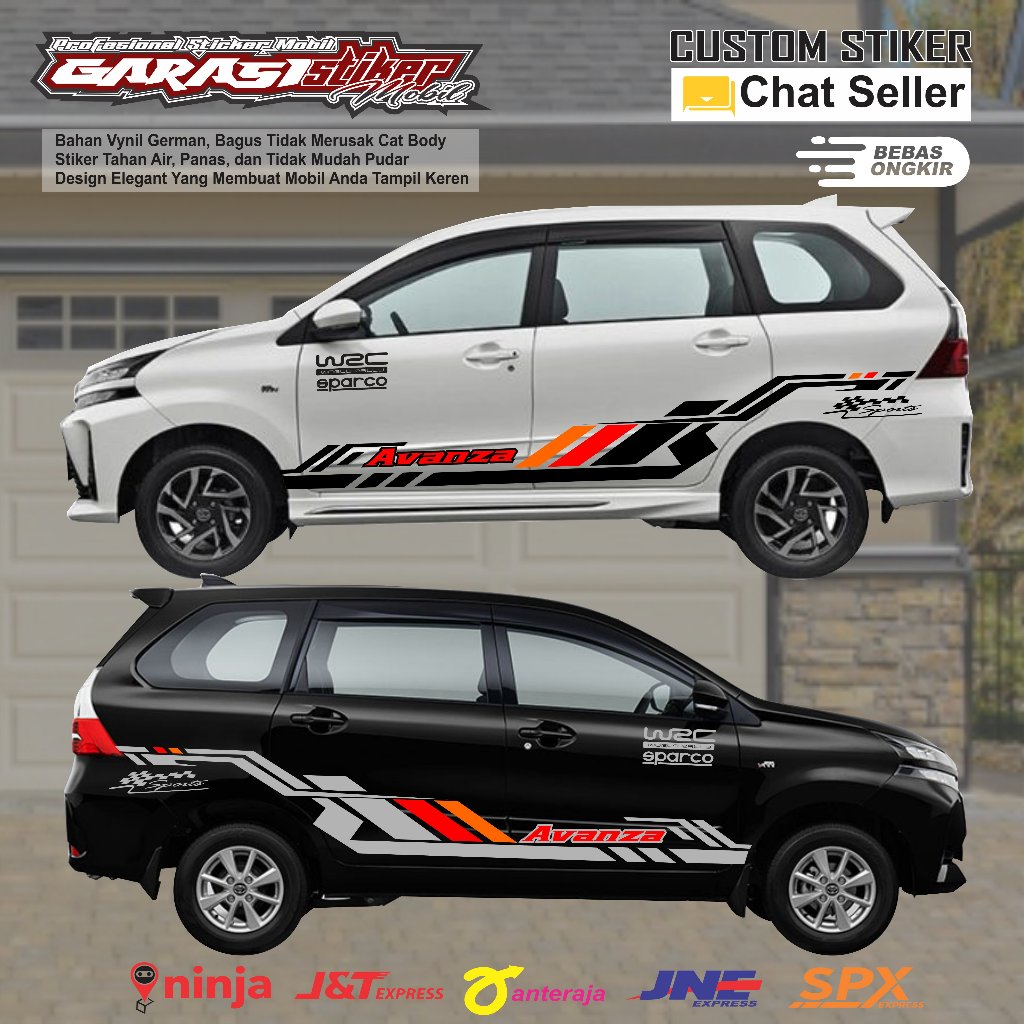 Avanza car sticker list toyota avanza car sticker avanza car sticker ...