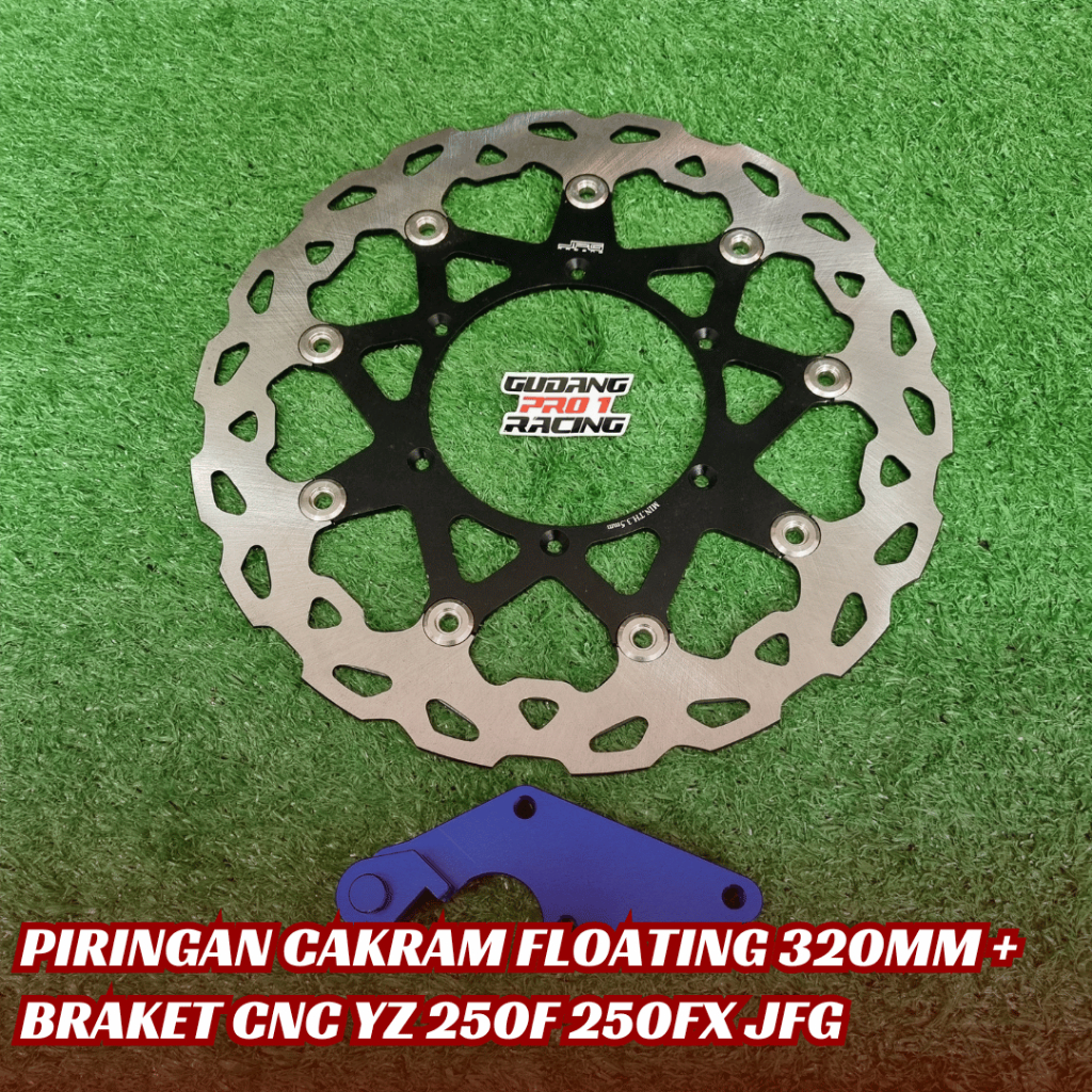 320mm FLOATING DISC PLATE + CNC BRACKET YZ 250F 250FX JFG | Shopee Malaysia