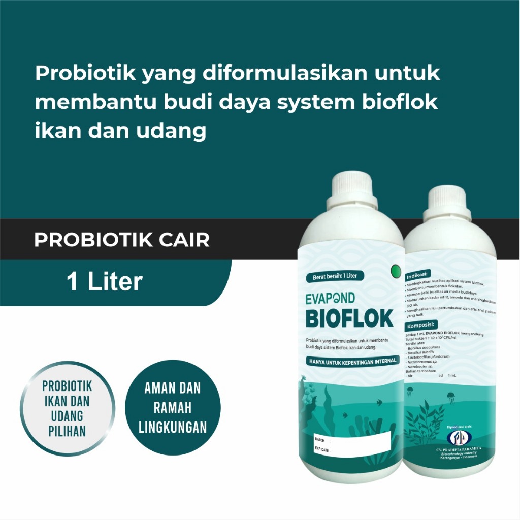 Probiotics for cultivating fish and shrimp biofloc systems - EVAPOND ...