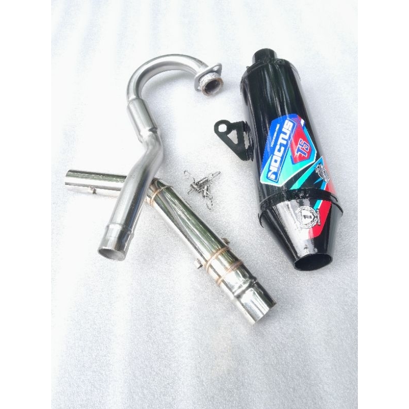 Racing exhaust crf 150l,crf230,xr200,xr 150 muffler pipe klx 150 slg bf ...